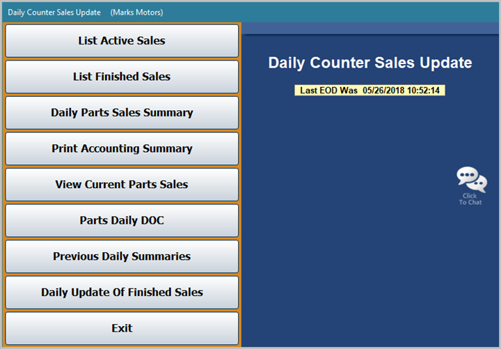Understanding the Daily Counter Sales Update