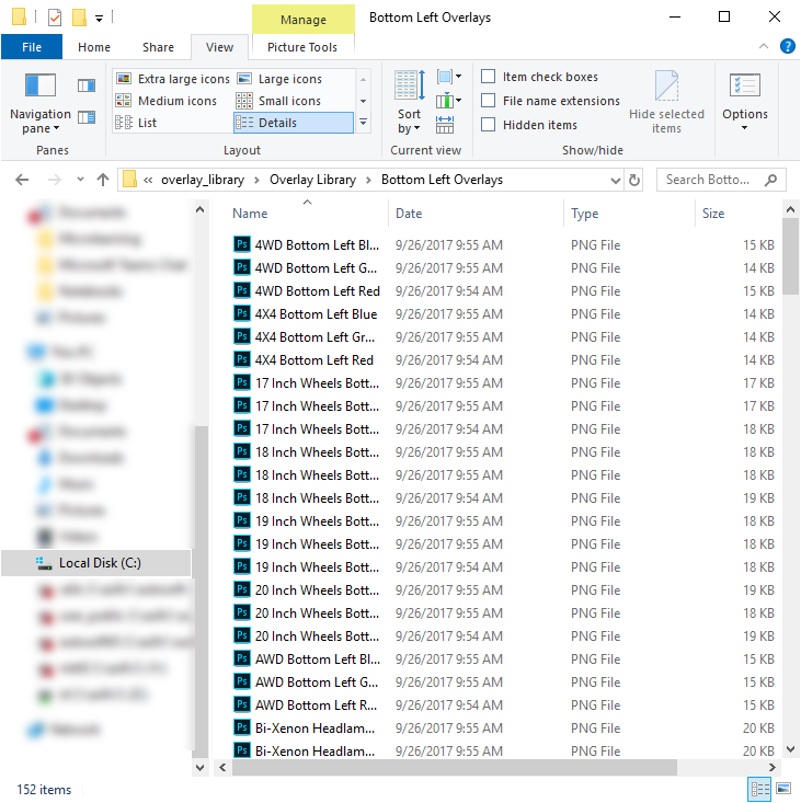 Downloading Overlays from the Overlay Library