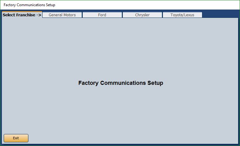 Setting Up Factory Communications