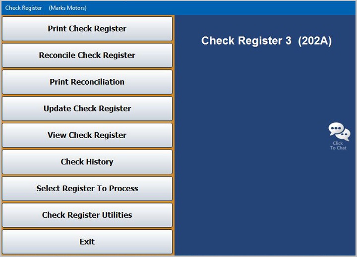 Understanding the Check/GL Reconciliation Option