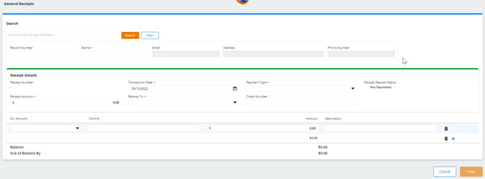 Go - Using the Bank Deposit to Create a Deposit Slip